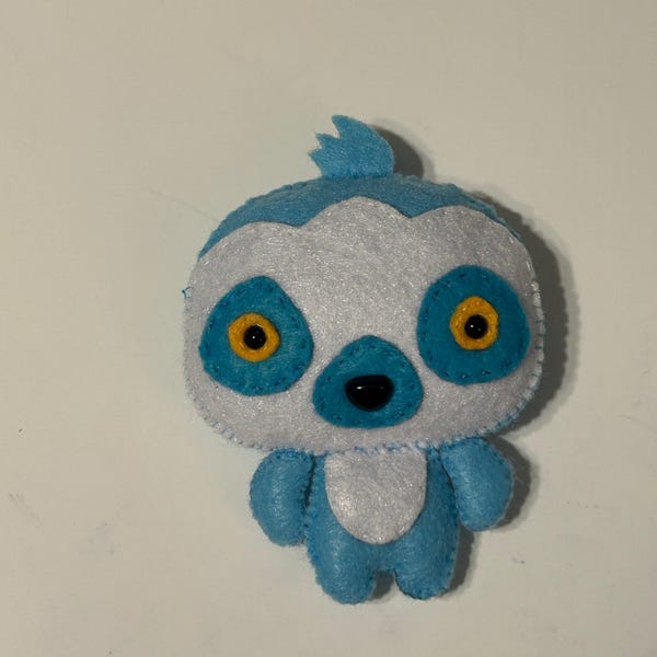 Cute Wendigo Felt Toy Sewing PDF and SVG Pattern, Cryptid Toy, Windigo ...