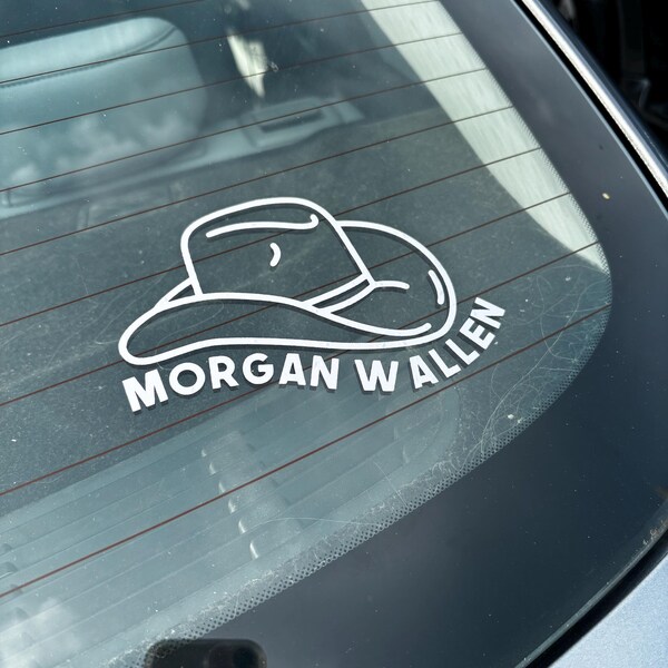 Morgan Wallen Era Decal - Etsy