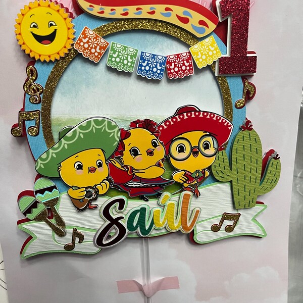 Shaker Cake Topper | Poke Mon Topper | Custom Topper | Birthday Topper ...