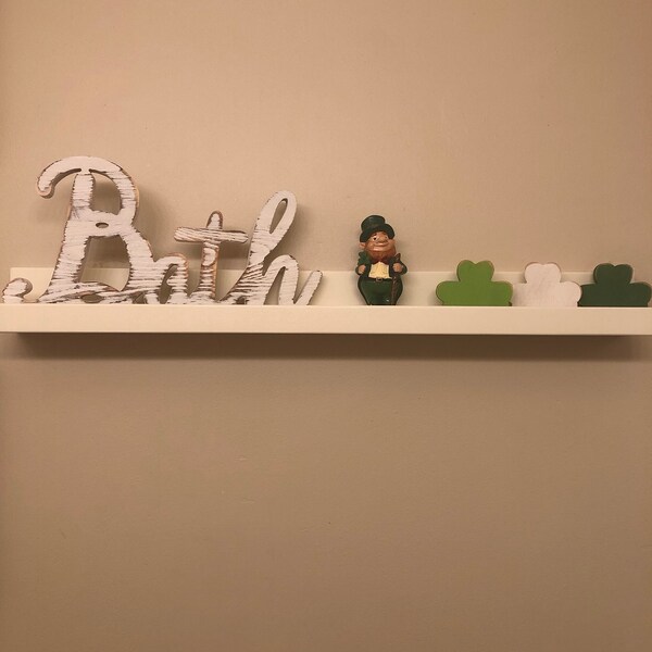 28", 30", 32", or 34 Inches Floating Ledge Shelf, Choose Your Length ...