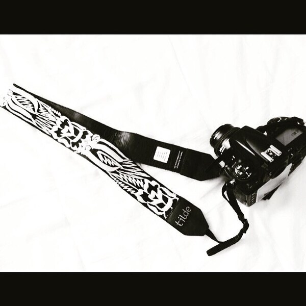 DSLR Camera Strap, Leather Camera Strap With Traditional Guatemalan ...