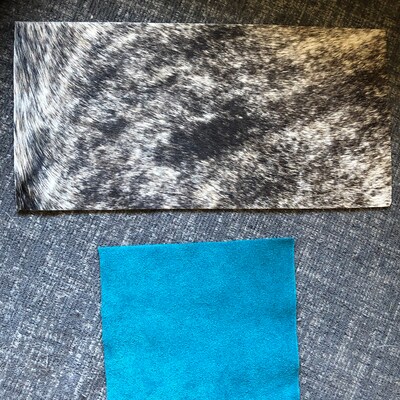 New Genuine Suede Sheets Tan Suede Turquoise Suede Pieces Suede for ...