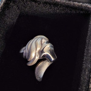 Sterling Silver Magpie Pin - Etsy