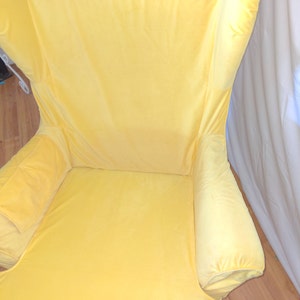 Strandmon Cover, Ikea Strandmon Wing Chair Cover, Strandmon Slipcover ...