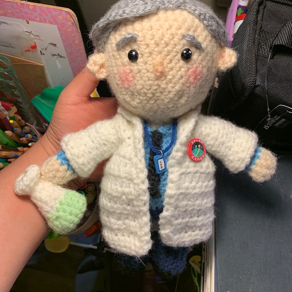 Scientist - Crochet Pattern PDF - Digital Download - Etsy