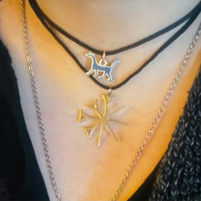 Cuneiform Sumerian Dingir ancient Symbol With Bright Shiny Satin Finish ...