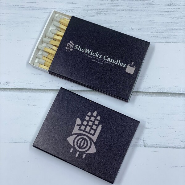Business Matchboxes - Logo Matches - Custom Matchbooks - Etsy