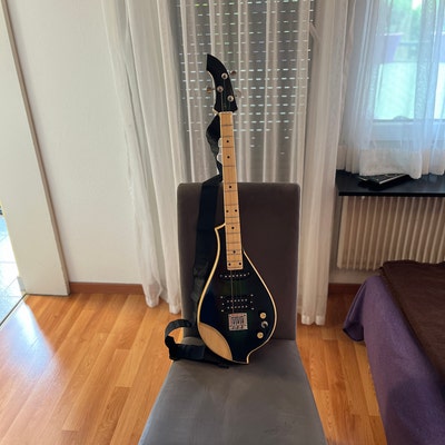 Acoustic Electric Thai Asian Guitar 3 Strings, Isarn Mandolin Musical ...