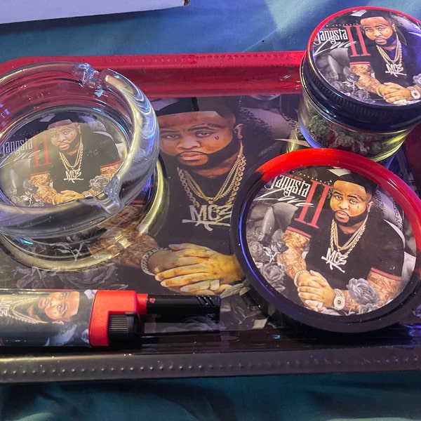 Rolling Pretty Rolling Tray Set 6pc - Etsy