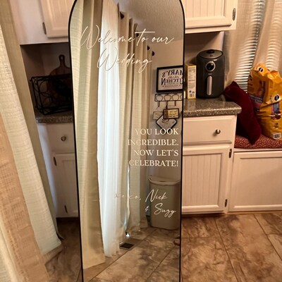 Wedding Welcome Sign Signs for Weddings Welcome to Our Wedding Vinyl ...