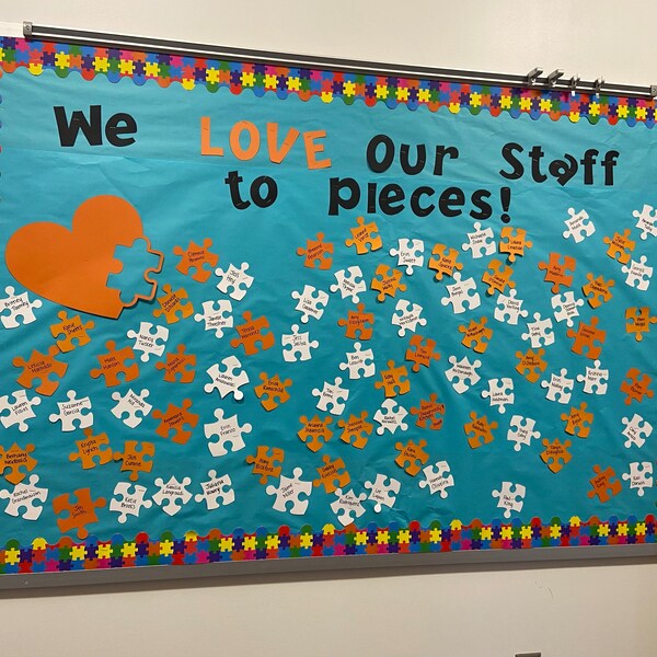 Classroom Bulletin Board, School Bulletin Board, Staff Appreciation ...