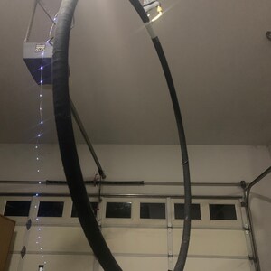 Aerial Hoop Moon Lyra Stainless Steel | Etsy Canada