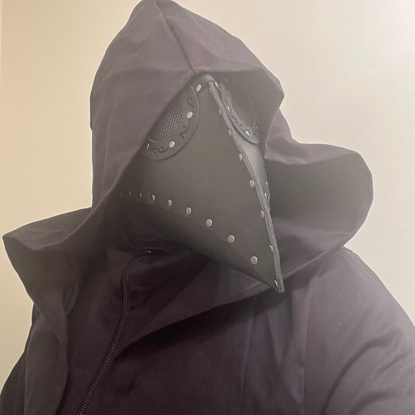 Custom Leather Plague Doctor Mask - Made to Order - Etsy