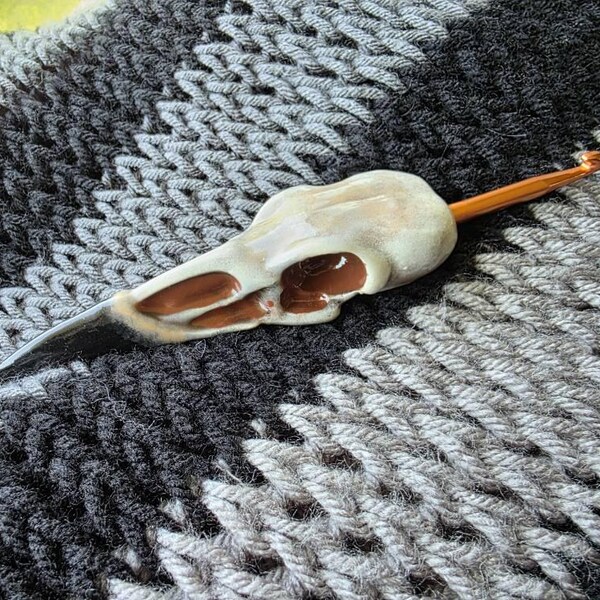 Ergonomic Crochet Hook, Halloween Crochet Hook, Nerdy Crochet Hook, Fall Pumpkins, Pumpkin ...