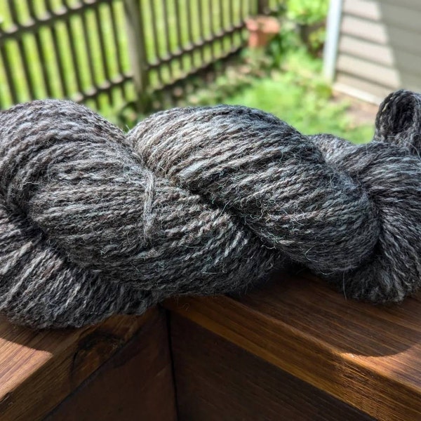 JACOB Natural Wool Roving Combed Top Spinning or Felting Fiber Humbug ...