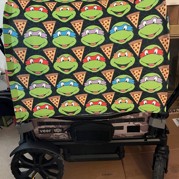 Made to Order- Horror Friends Halloween Wagon Canopy, Seat Covers for ...