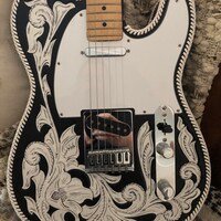 Fender Squier Classic Vibe Telecaster Tele W/custom-made, Hand-tooled ...