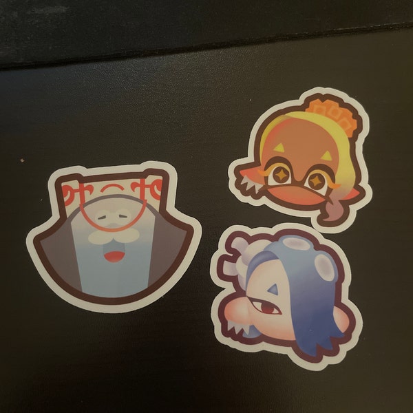 Splatoon Inspired Badge Fan Art Weapons + Holographic - Etsy