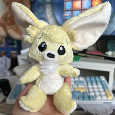 Baby Alien Cat Plush Handmade Kawaii Plushie Cute Stuffed Animal Art ...