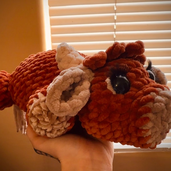 2in1 Sleepy Cows | PDF Crochet Amigurumi Pattern | Highland Cow ...