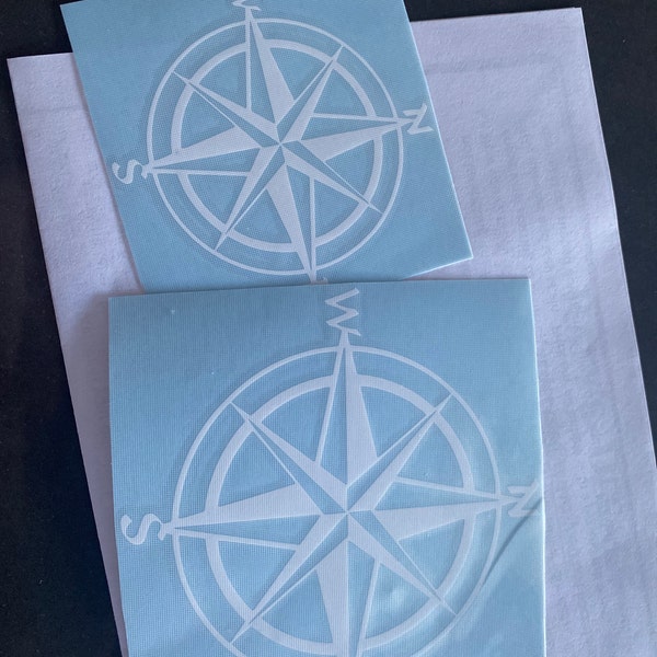 Compass Vinyl Decal Sticker Car Window Laptop Wall Choose Size and ...