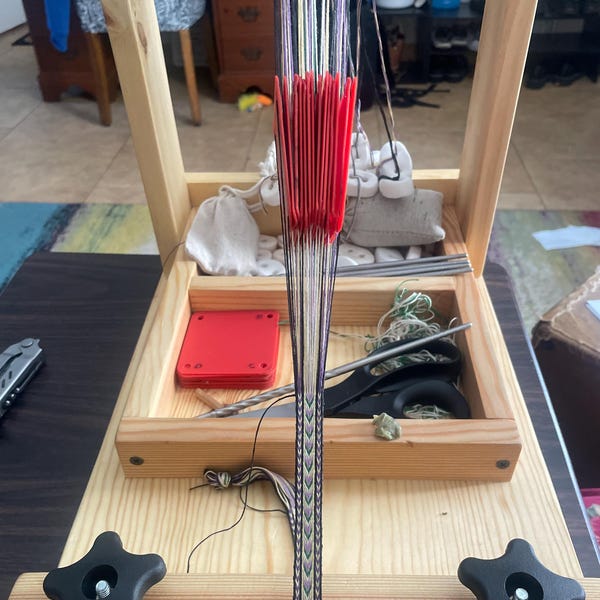 Tablet Weaving Loom Instructions PDF - Etsy