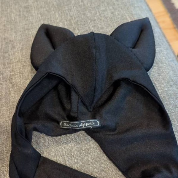 Bat Hood | Cat Hood | Vintage Bat Hood | Bat Bonnet - Etsy