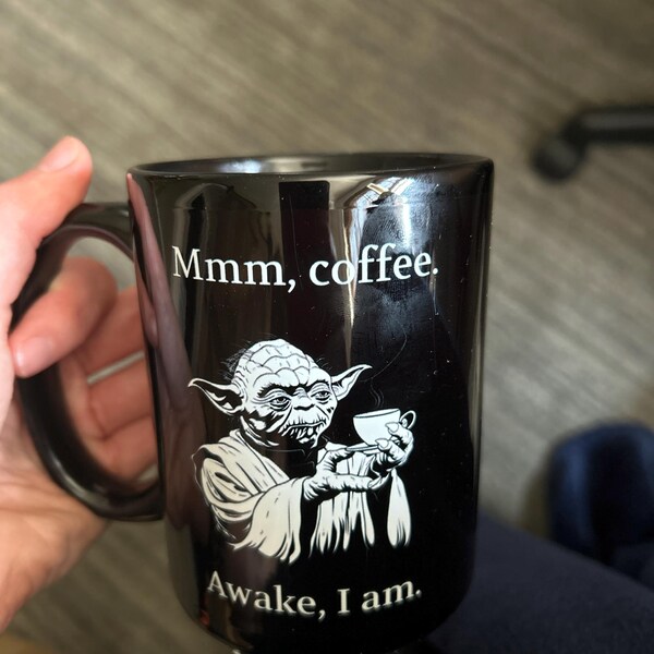 Coffee is a Liquid Hug for Your Brain, Skeleton Mug, Print on Demand ...