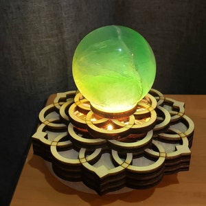 Goddess Light Sphere Stand // MADE TO ORDER - Etsy