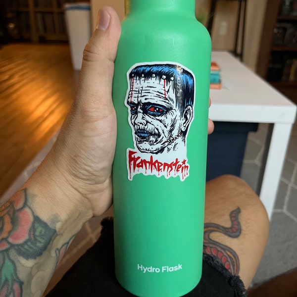 Tim Baron 80s Retro Monster Halloween Sticker Set - Etsy