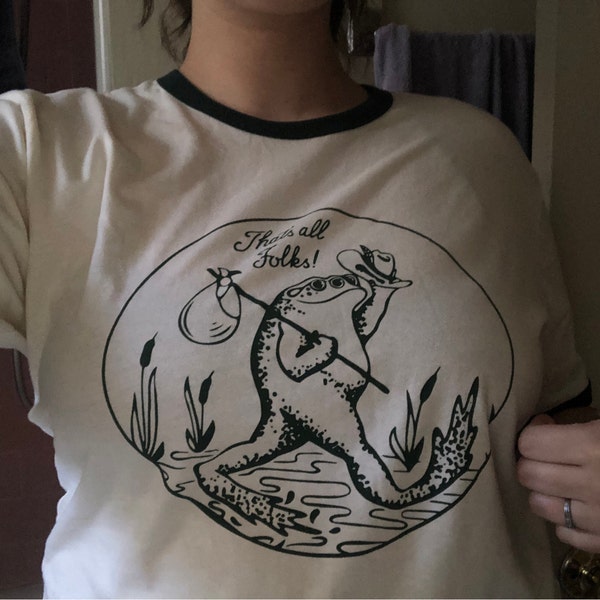 Hobo Frog T-shirt - Etsy