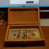 Walnut Petty Cash Box Wooden Box for Money - Etsy