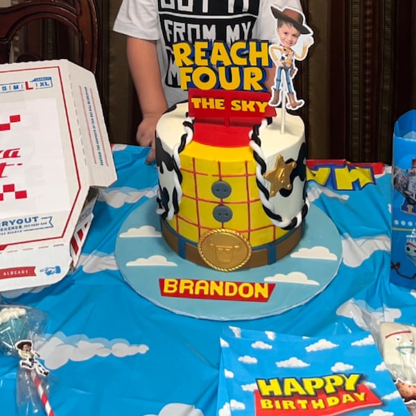 Pizza Planet Sign for Birthday Party Digital Download Kit - Three Pizza ...