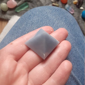 Hematite Gemstone Crystal Pyramid Natural Stone Stone of | Etsy