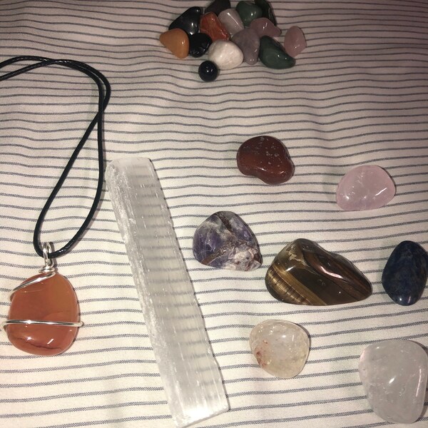 Mini Chakra Bag, Small Chakra Set, Beginners Chakra Set, Crystal Gift ...