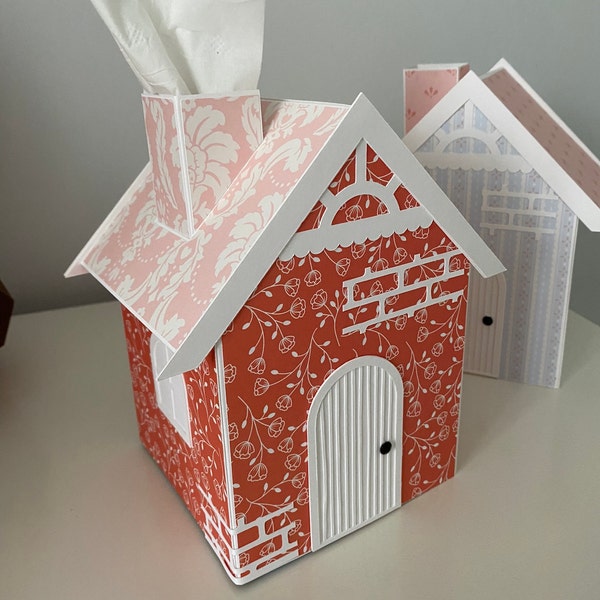 Tissue Box Cover House ( DIGITAL CUT FILE ! ) - Etsy