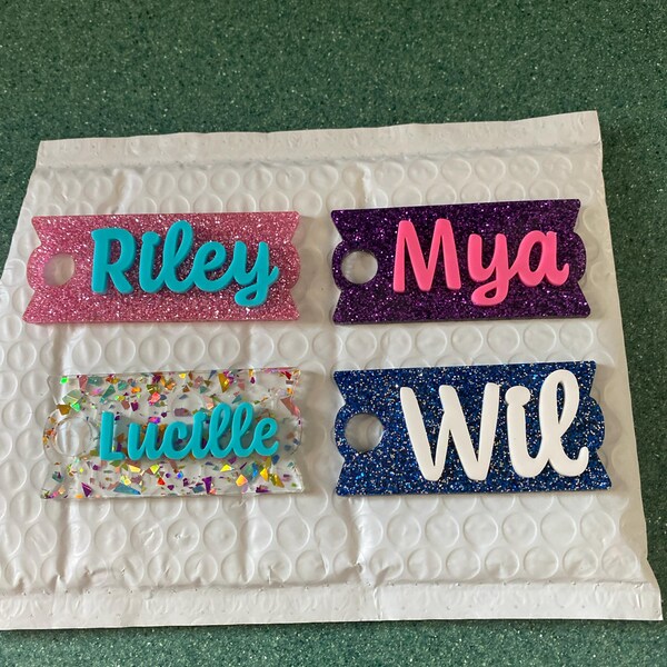Stanley Name Tag, 30 Oz 40 Oz, Name Plate, Lid Topper, Acrylic Name Tag ...