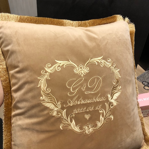 Wedding Monogram Blank Machine Embroidery Design - 10 Sizes - Etsy