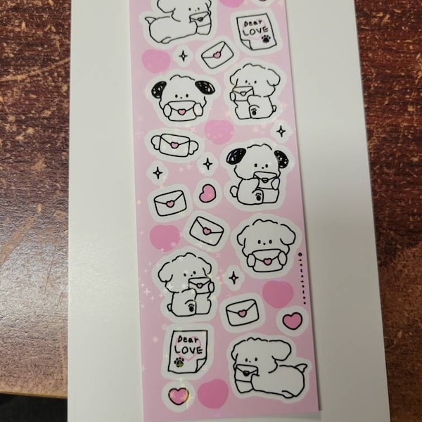 Kpop Stickers Toploader Sticker Sheets Polco Deco Sticker Sheets Korean ...