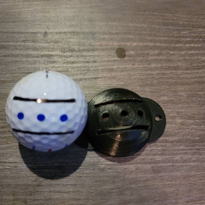 GOAT Golf Ball Marking Stencil 3D Printed - Etsy