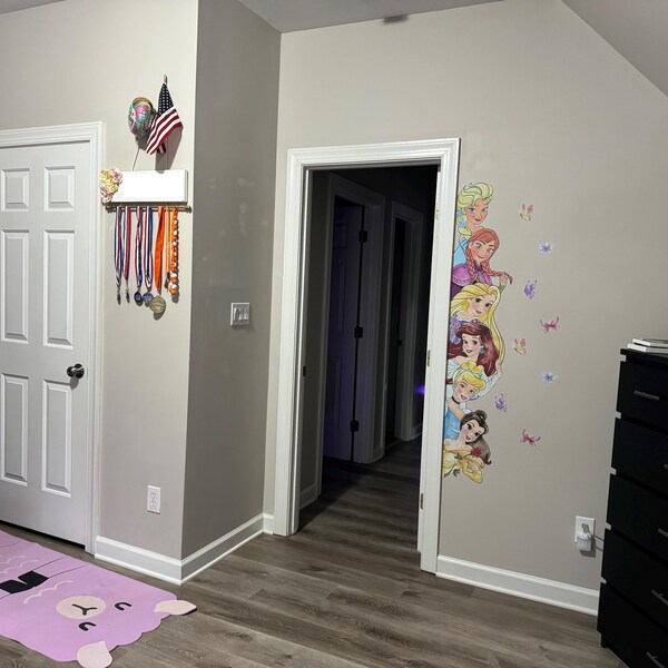 Toy Story Peek A Boo Door Decals, Disney Peeking Wall Stickers, Woody ...