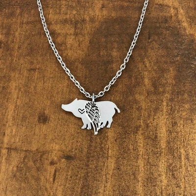 Middle Finger Hurricane Sanibel Island Necklace Florida Themed Hand ...