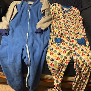 Open Foot Goth Emo Locking Pajama in Purple/green/black - Etsy Canada