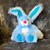 Bunny Rabbit Pattern and Illustrated Instructions for Huckleberry, a 15 ...