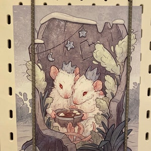 Rowdy Rats Whimsical Art Print - Etsy
