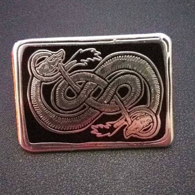 Sigil of Loki Trickster's Knot Hard Enamel Pin - Etsy