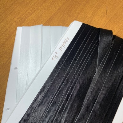 2 Satin Blanket Binding 4.75 Yards Single Fold Wrights Blanket Binding ...