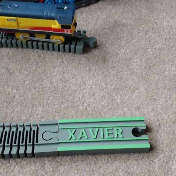 Custom Name Track for Wooden Trains, Personalized Wooden Track ...