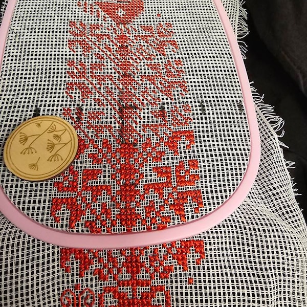 Cross Stitch Pattern Mokosh #3, Slavic Goddess, Mother Earth Cross ...