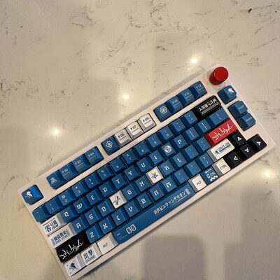 Eva Unit-00 Keycap Set, Cherry Profile, PBT, Cherry MX Stem, Dye-sub ...